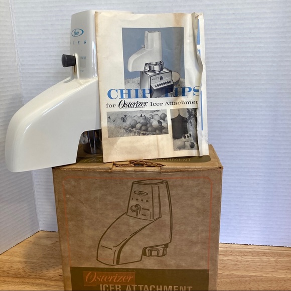 Oster | Dining | Osterizer Blender White Icer Attachment Model 435 ...